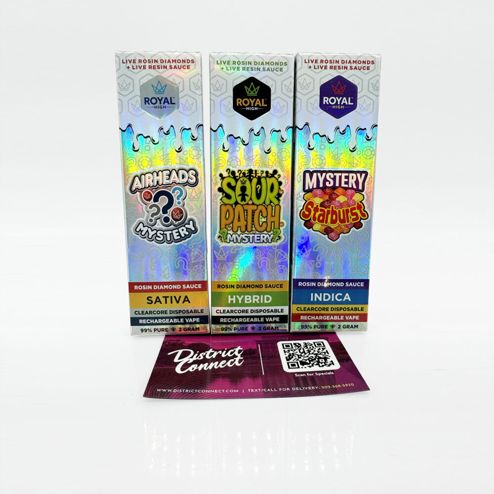 Royal High 2g Live resin Diamonds Disposable Vape **RESTOCK ...
