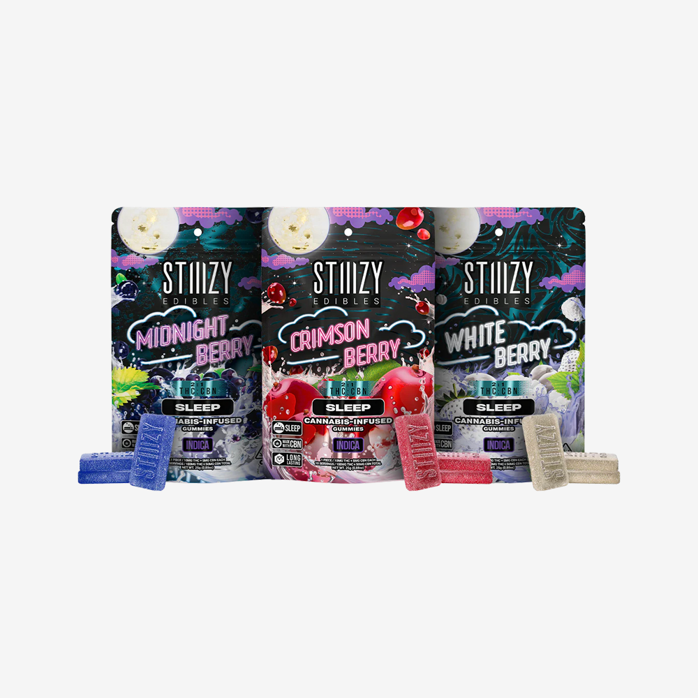 Stiiizy Sleep Gummies - 100mg THC + 50mg CBN - District Connect ...